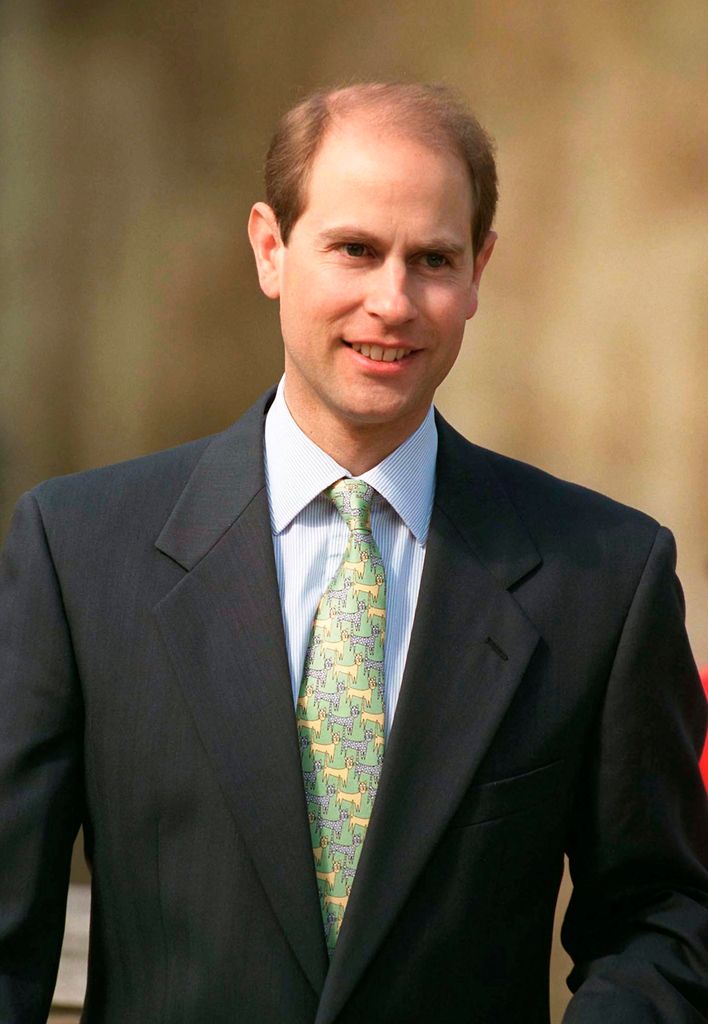 Prince Edward's curious cat tie steals the show at King Charles' garden ...