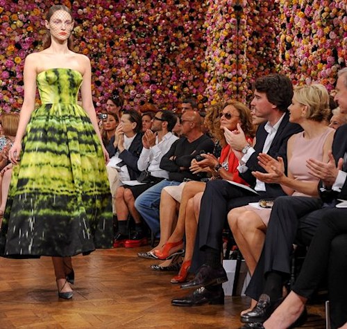 Raf Simons unveils his debut for Christian Dior | HELLO!