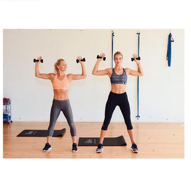 Celebrities working out: fitness inspiration | HELLO!