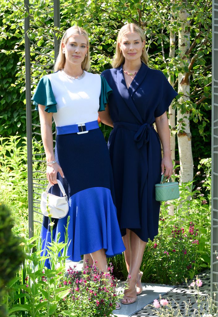 Princess Diana's niece Lady Amelia Spencer is a vision in sheer mini ...