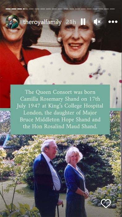 Queen Camilla seen in very rare family photos – including one with ...