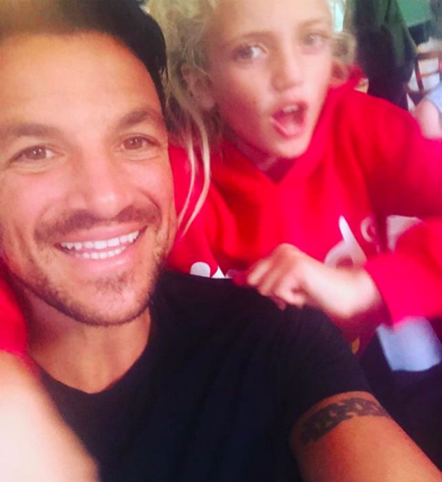 Peter Andre's daughter is taking after him in new video | HELLO!