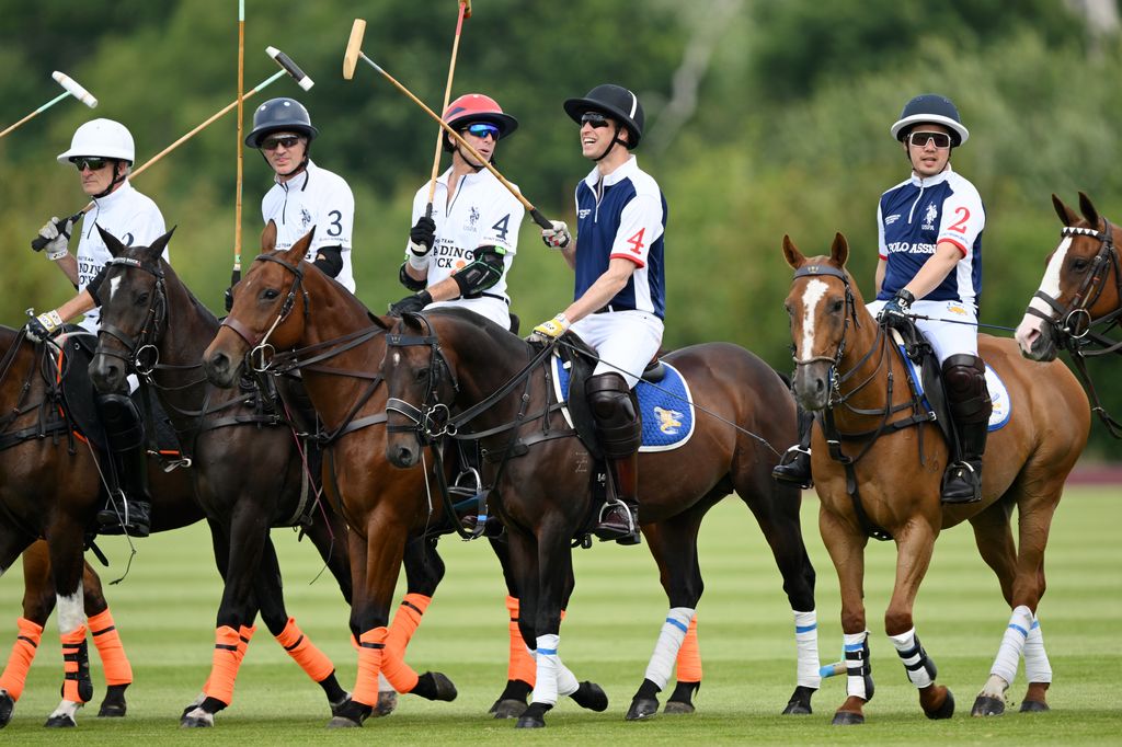 Kate Middleton supports Prince William at charity polo match - live ...