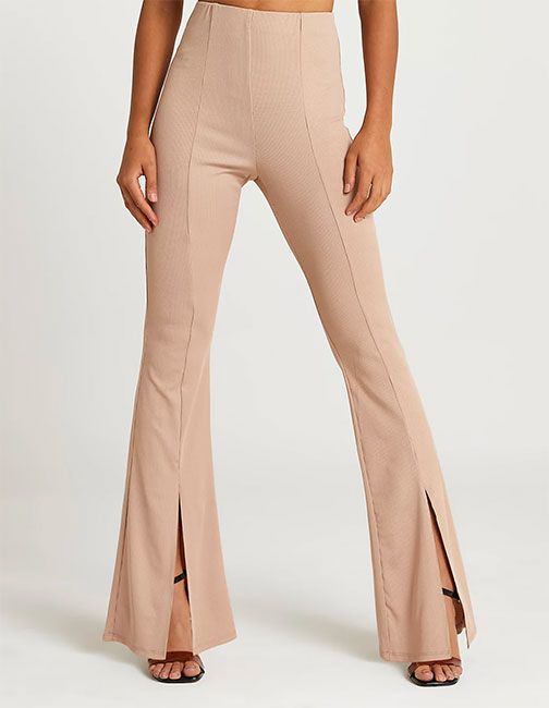 Stylish split-front trousers are trending for autumn - it's the ...