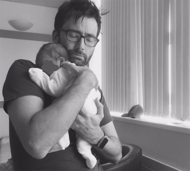 David Tennant and wife Georgia spark major reaction with rare baby ...