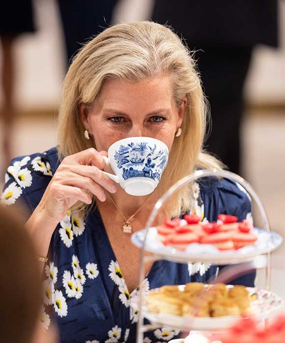 Royals drinking tea: The Queen, Kate Middleton, Sophie Wessex and more ...