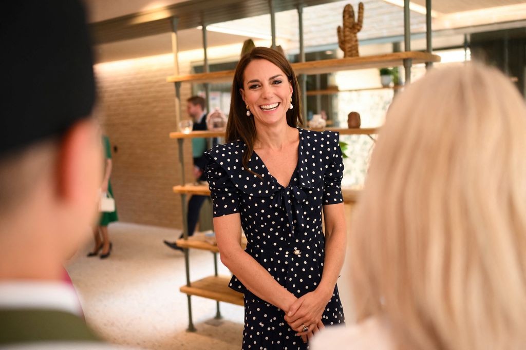 Kate Middleton channels Barbie again in a princess-worthy pink tea ...