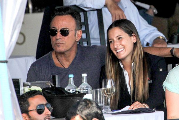 Bruce Springsteen supports daughter Jessica at show jumping tournament ...