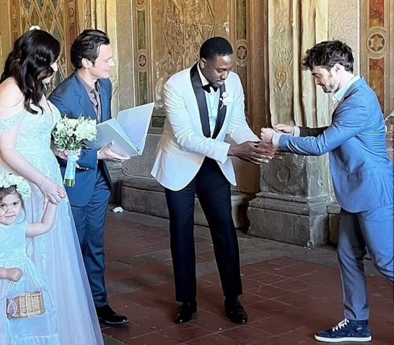 Daniel Radcliffe leaves baby at home with girlfriend Erin Darke for ...