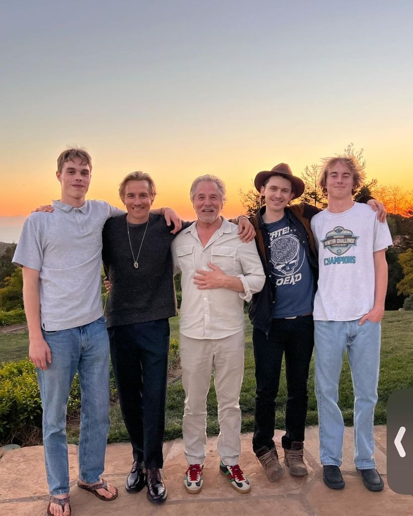 Don Johnson shares ultra-rare photo of all six of his children | HELLO!
