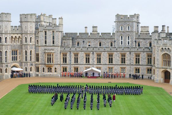 Queen Elizabeth Castle In England