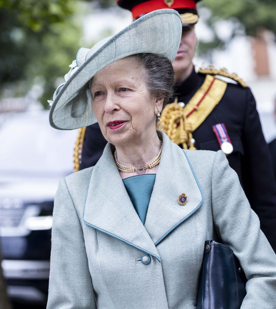 Princess Anne surprises in fit-and-flare look and heels | HELLO!