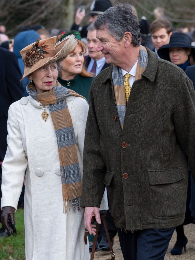 Princess Anne re-wears special gift from King Charles as she steps in ...
