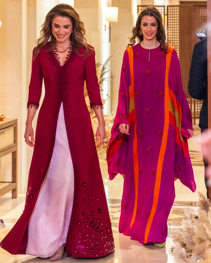 Princess Rajwa of Jordan glows in stunning first photo since announcing ...