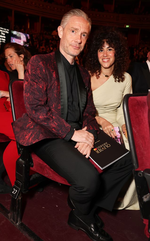 Martin Freeman, 53, pictured on rare public outing with private ...