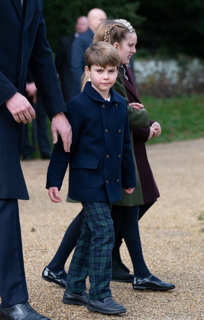 Prince Louis steals the show alongside smiling cousin Mia Tindall at ...