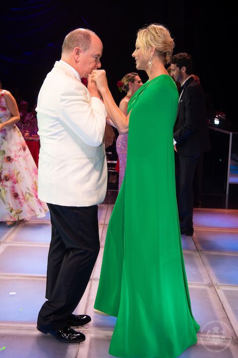 Royal news: Princess Charlene of Monaco stuns in vivid green gown at ...