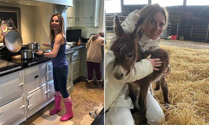 Geri Horner house: Spice Girl Geri lives with her husband Christian ...
