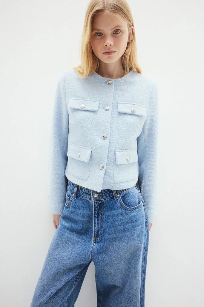 8 best Chanel style cropped jackets: From M&S to Zara to ASOS | HELLO!