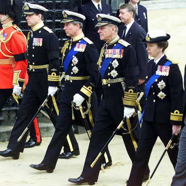 Royals in mourning dress: The late Queen Elizabeth, Kate Middleton ...