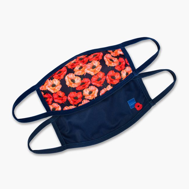 Poppy face masks to wear on Remembrance Sunday | HELLO!