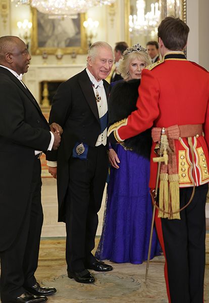 Kate Middleton and Queen Consort Camilla dazzle guests at State Banquet ...