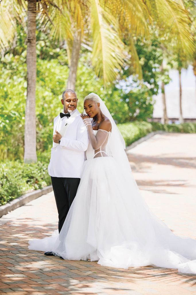 Jully Black marries the love of her life in destination wedding | HELLO!