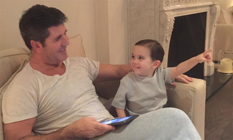 Eric Cowell is dad Simon's twin in rare new photo shared by Amanda ...