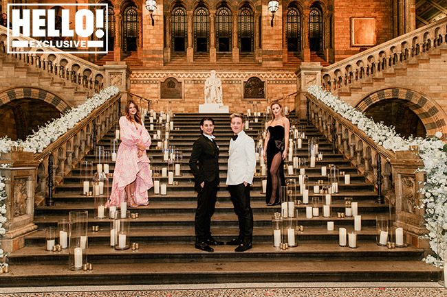 Ollie Locke and husband Gareth Locke share spectacular wedding photos ...