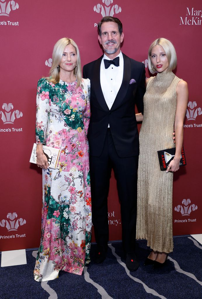 Princess Olympia of Greece is a total golden girl in sleek £2.5k dress ...