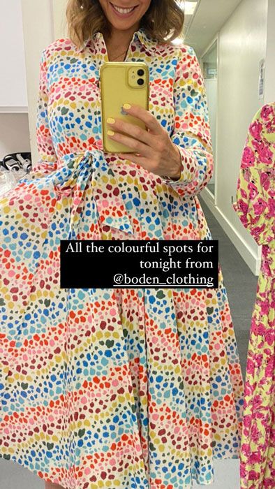 Pregnant Alex Jones poses in skinny jeans to reveal The One Show break ...