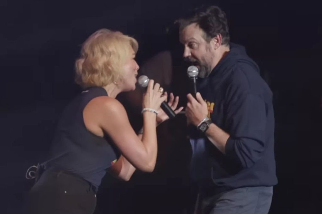 Jason Sudeikis Reunites With Hannah Waddingham For Emotional Moment