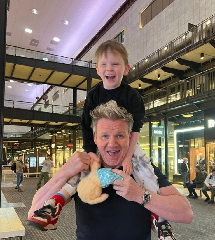 Gordon Ramsay's sweet father-son dates with 4-year-old Oscar will melt ...