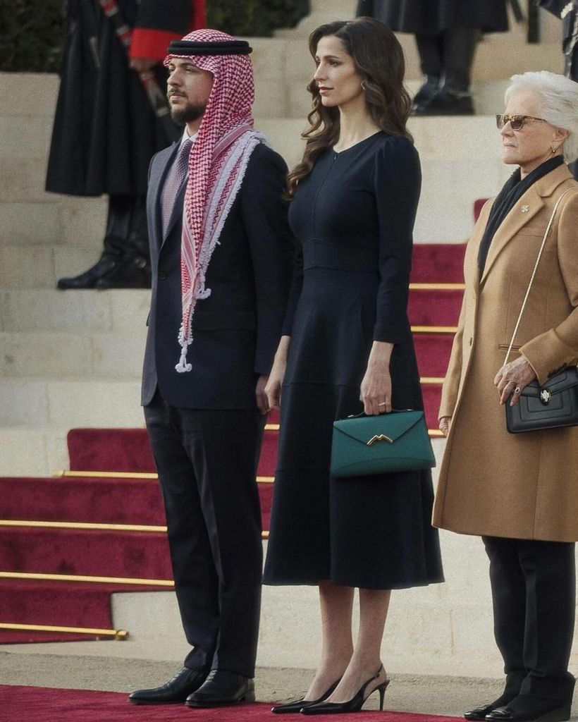 Princess Rajwa stuns in Kate Middleton-approved British designer at ...