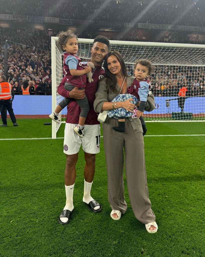 Meet Ollie Watkins two lookalike children with glamorous girlfriend ...