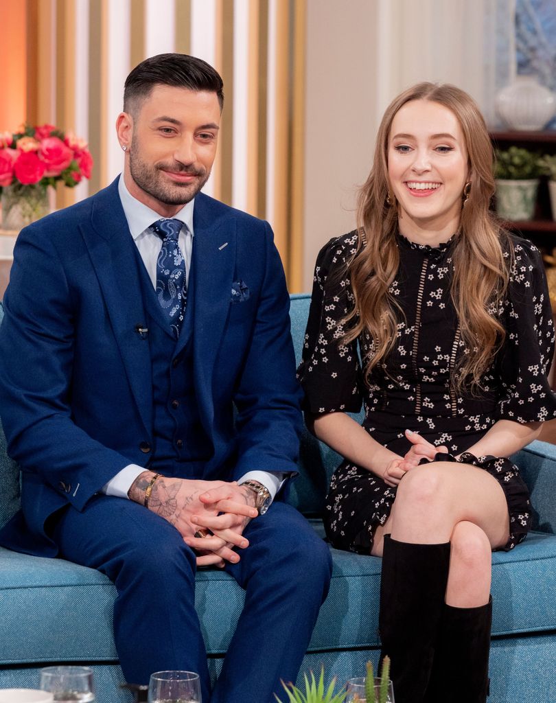Strictly Star Rose Ayling Ellis Wows In Thigh Split Dress Following