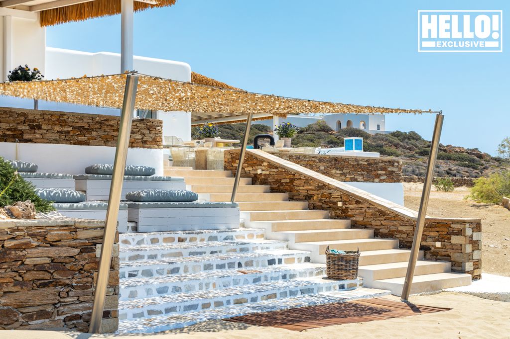 Inside fashion designer Celia Kritharioti's 'island paradise' home in ...