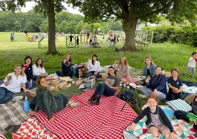 Amanda Holden's indulgent park photo leaves fans drooling | HELLO!