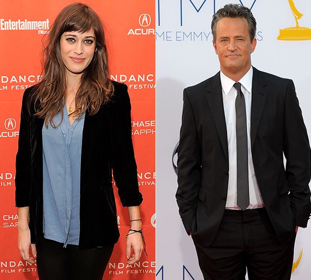 Matthew Perry split from his secret girlfriend Lizzy Caplan in 2012 ...