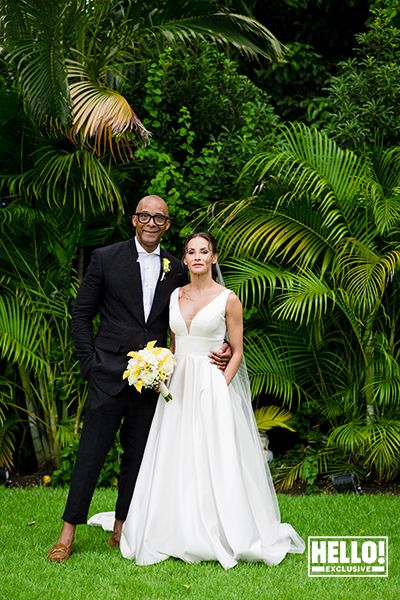 Exclusive: The Repair Shop's Jay Blades and Lisa Zbozen's romantic Barbados wedding - take a ...
