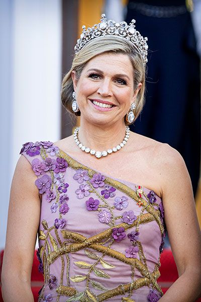 Queen Maxima delivers the royal tiara moment we've all been waiting for ...