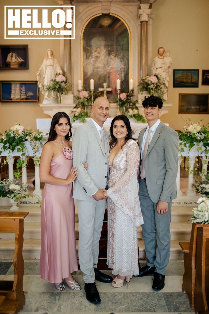 Exclusive: EastEnders' Nina Wadia renews wedding vows with husband ...