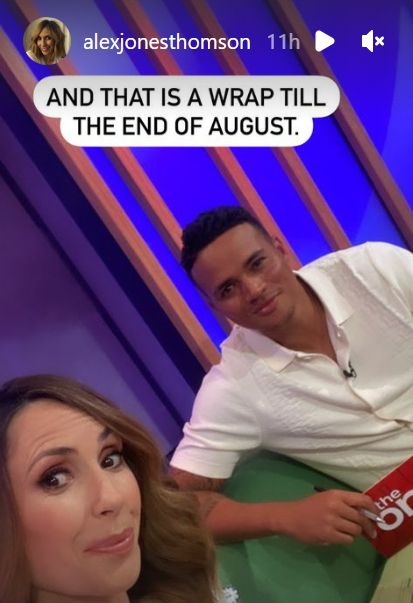 Alex Jones bids farewell to The One Show after admitting 'things have ...