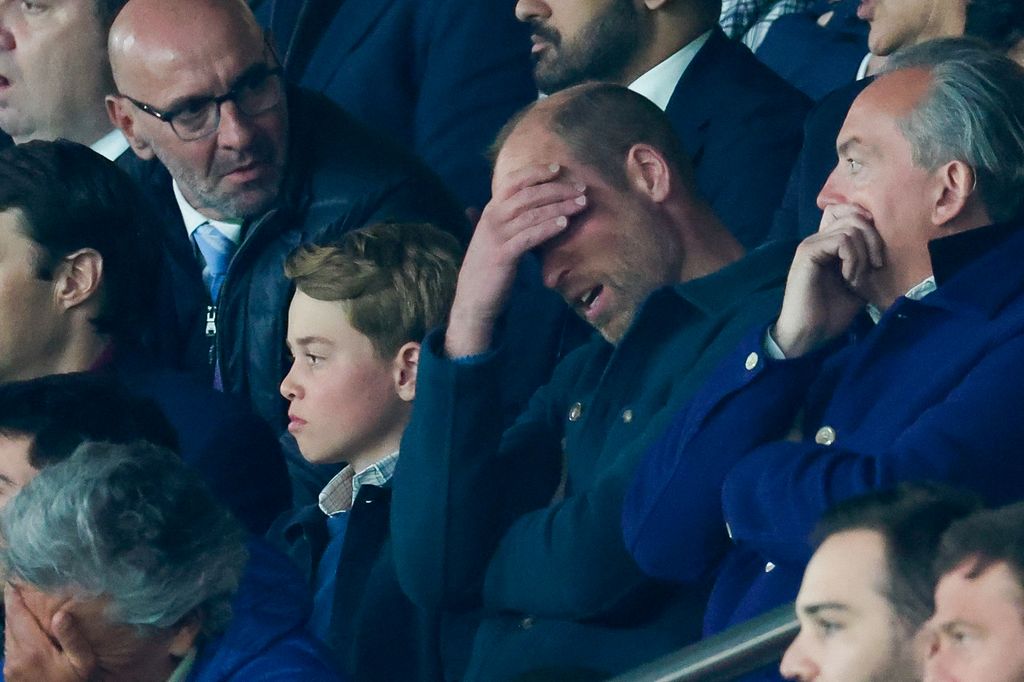 Prince George goes through all the emotions with Prince William - and they're so in sync | HELLO!