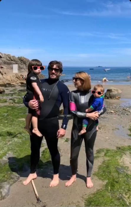 Alex Jones shares rare family photo from idyllic beach holiday | HELLO!