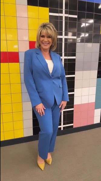 Ruth Langsford sizzles in vibrant two-piece and sky-high stilettos | HELLO!
