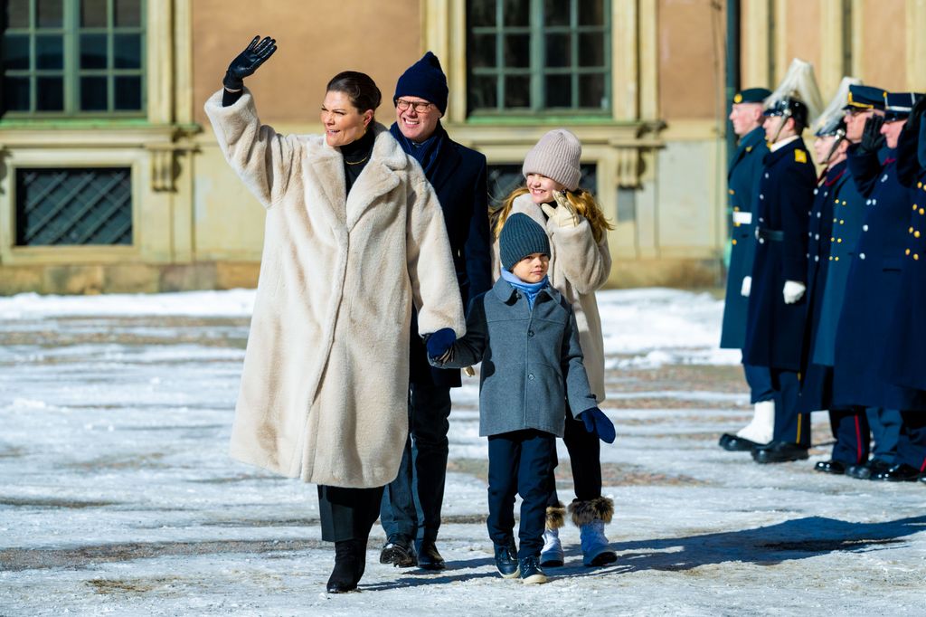Crown Princess Victoria rocks unusual garment as she marks major ...
