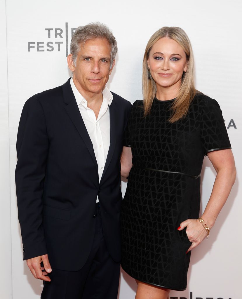 Ben Stiller and wife Christine Taylor put on united front after 4-year ...