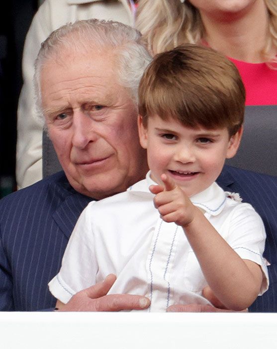 Prince Louis, four, sings National Anthem perfectly whilst next to the ...
