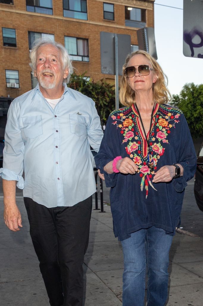 Moonlighting star Cybill Shepherd, 75, looks gorgeous in laidback look for rare Hollywood ...